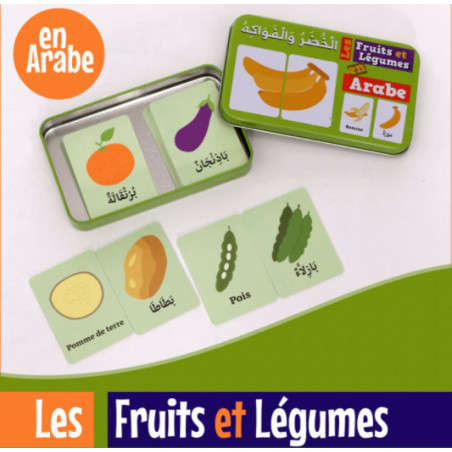 Les fruits et légumes en arabe